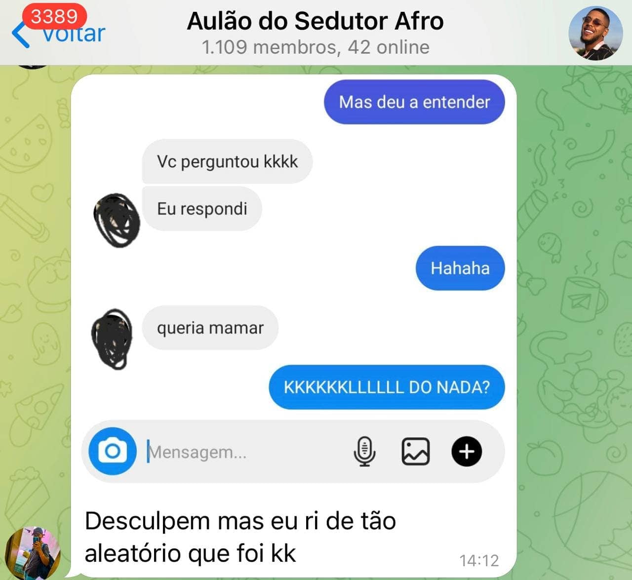 (1) Estilo Cachorro – Sedutor Afro